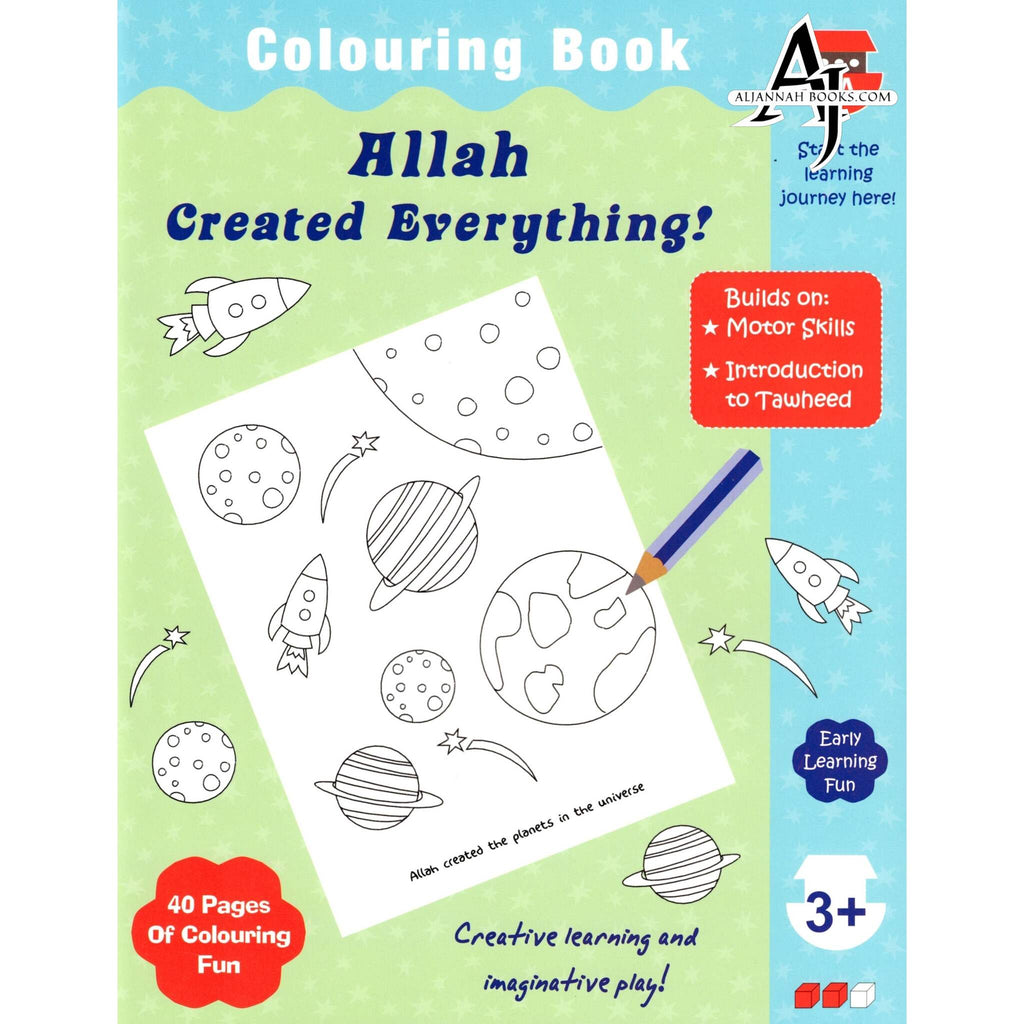 Allah Created Everything Colouring Book Fehmida Ibrahim Shah – AlJannah ...