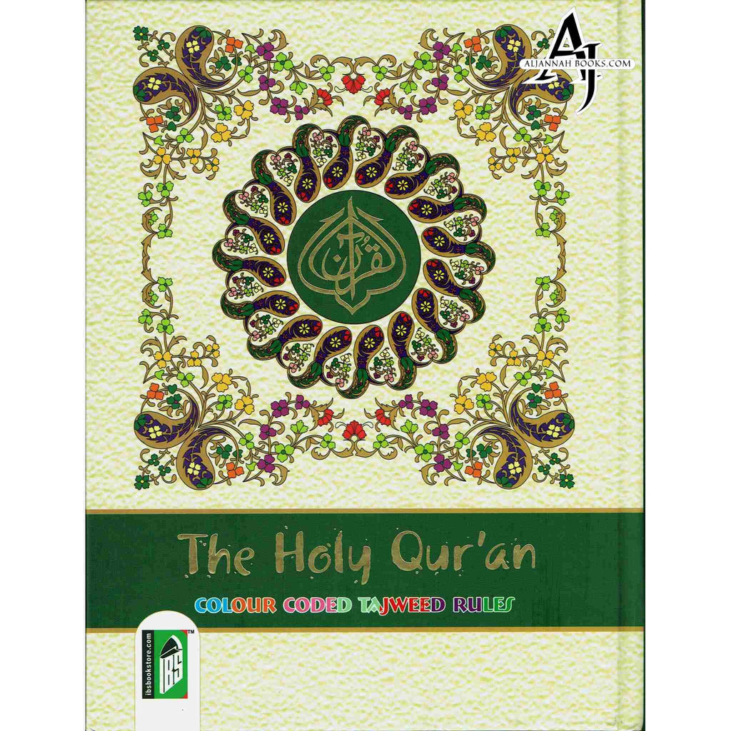 The Holy Quran Colour Coded Tajweed Rules with Manzils – AlJannah Books